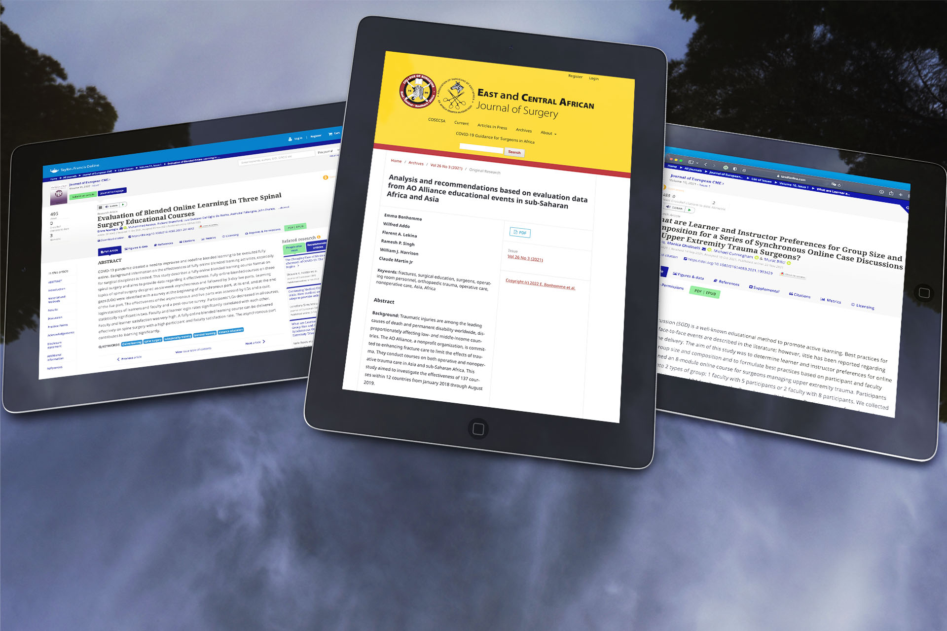 New educational research publications available from clinical divisions ...