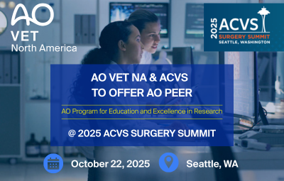 Get Published: Join the AO PEER Level 2 Course at ACVS 2025