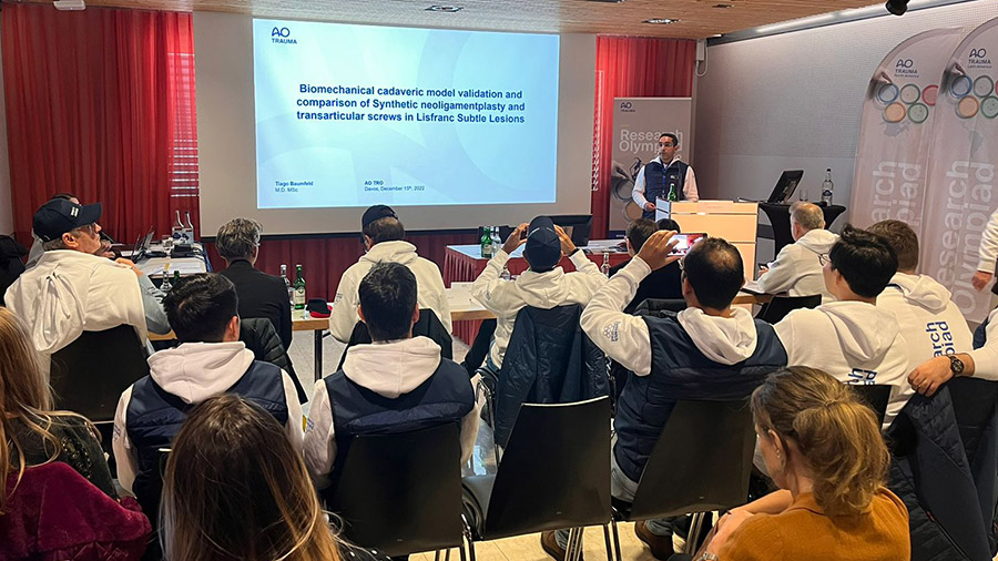 AO Trauma Latin America’s Baumfeld wins silver medal at first AO Trauma ...