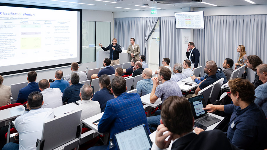 AO Recon Course—Complex Total Hip and Knee Arthroplasty with Human ...